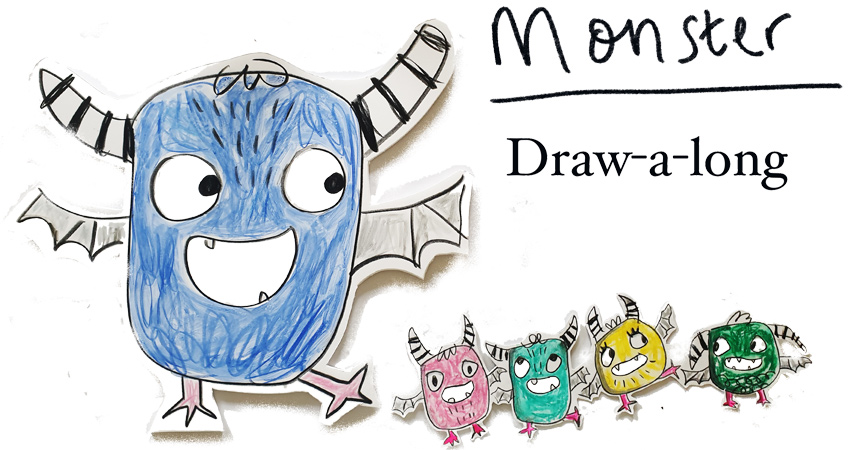 Monster Draw-a-Long | pippapixley